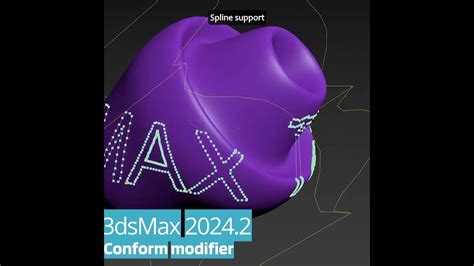 3dsmax 20242 Conform Modifier Youtube