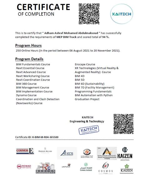 Adham Ash Abdulmaksoud On Linkedin Mep Bim Kaitech