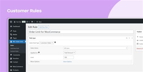 Order Limit For Woocommerce Set Minmax Product Quantities