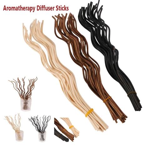 Aromatherapy Diffuser Sticks 20pcs Wavy Rattan Reed