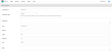Airflow Db Connection