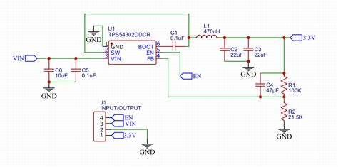 [pcb Review Request] Tps54302 Buck Converter R Printedcircuitboard