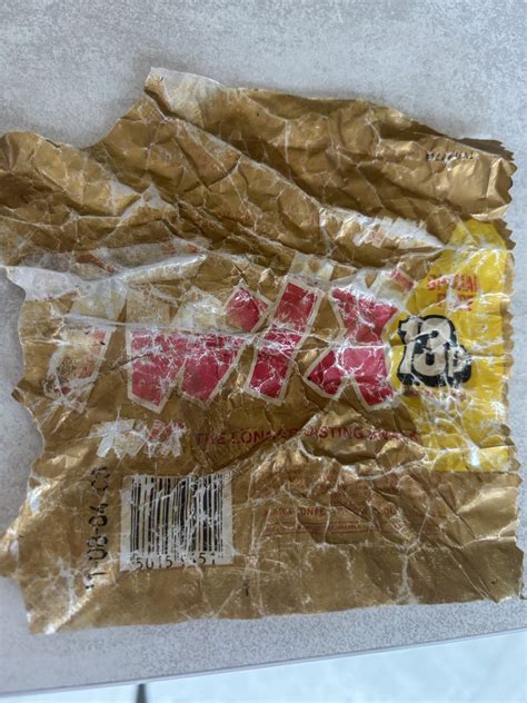 The Tees ♻️ 40 Years In The River ♻️ Check Out This Twix Wrapper Picked Up From The