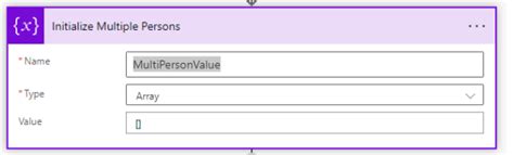 powerapps update multiperson field in sharepoint through power automate