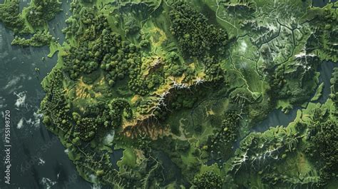 A Map Highlighting Regions Most Affected By Deforestation With A Focus