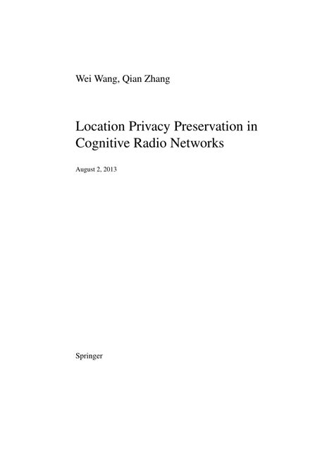 PDF Privacy Preservation Techniques