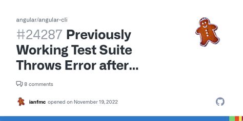 Previously Working Test Suite Throws Error After Upgrade To 1500