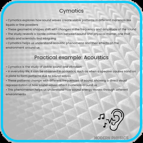 Cymatics Explained Sound Patterns Vibration And Resonance
