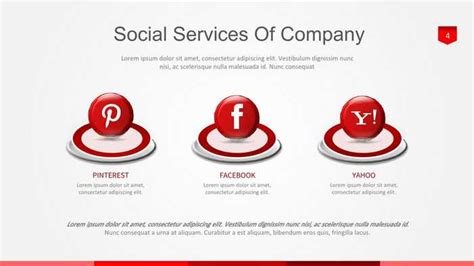 Boost Engagement With A Set Of Social Media Icon Buttons Powerpoint Template Free Download