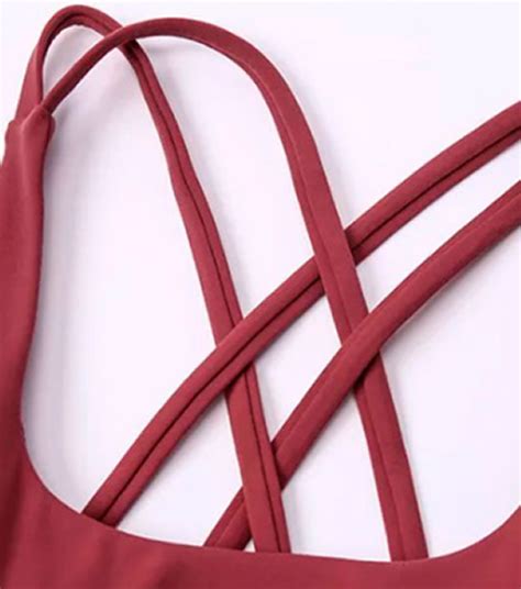 Julia Lattice Back Fashion Sport Bra Koppla Active Wear