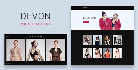Devon Model Agency Directory Html Theme By Listingthemes Themeforest