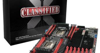 EVGA Launches Classified SR X Dual Socket LGA Motherboard Softpedia