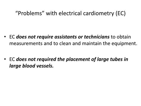 Ppt Electrical Cardiometry For The Measurement Of Cardiac Output In Pregnancy Powerpoint