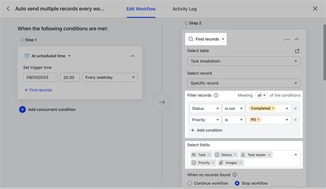 Send Messages With Multiple Records Using Automated Workflow