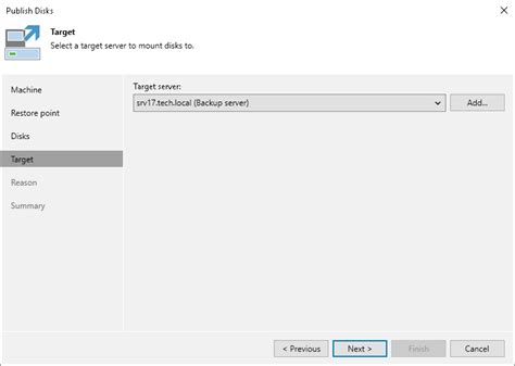 Publishing Disks Veeam Cloud Connect Guide