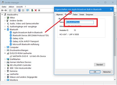 C How Can I Get The Correct Bluetooth Name In Windows With Net