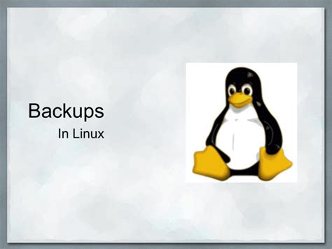 Linuxbackup