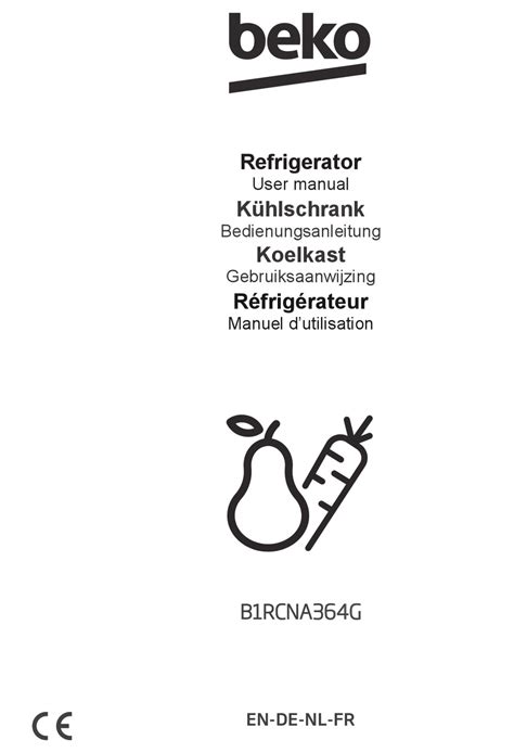 BEKO B1RCNA364G USER MANUAL Pdf Download | ManualsLib