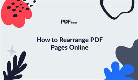 How To Rearrange PDF Pages Online Step By Step Guide
