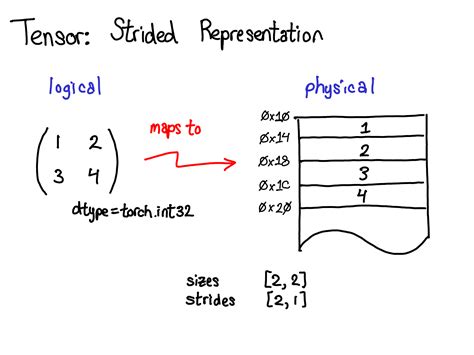 PyTorch 內部機制Tensor Storage Strides 張量如何存放在記憶體上 都會阿嬤