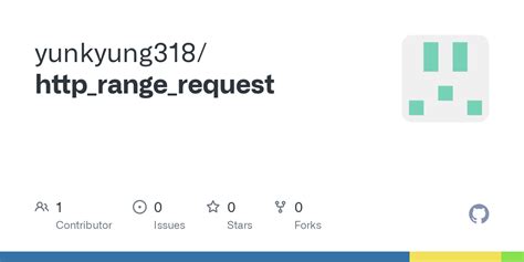 Github Yunkyung318rangerequest