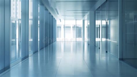 Generative Ai Modern Empty Business Space Brand New Office Business
