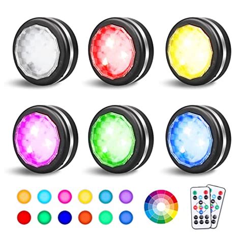 Color Changing Puck Lights Add Ambiance To Any Room