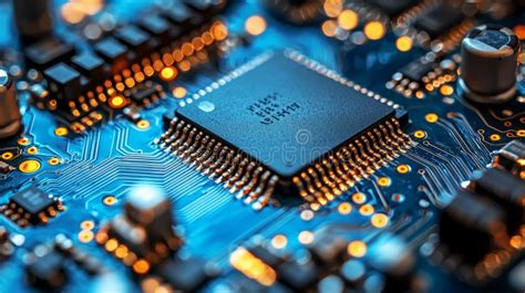 Efficient Automated Pcb Assembly Process Stock Illustration Illustration Of Application