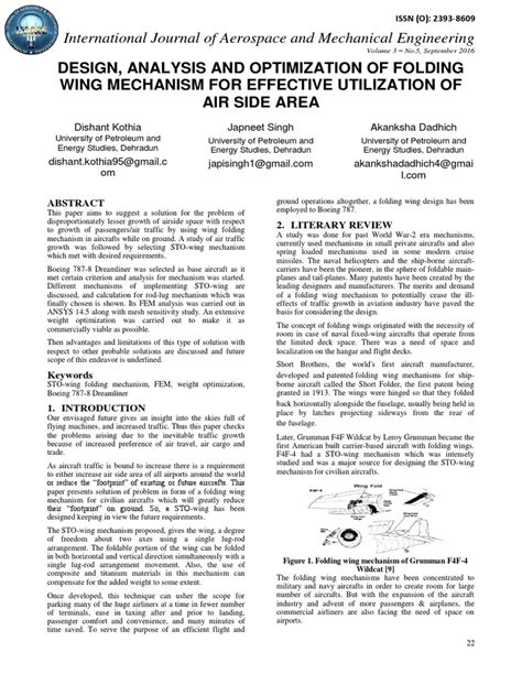 Analysis And Optimization Of Folding Win Pdf