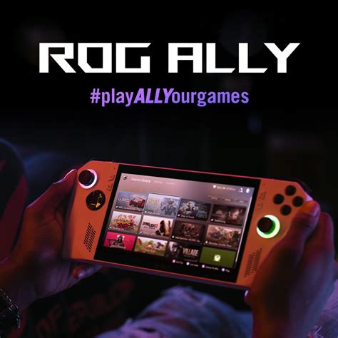 Xbox Gets Hands On With Rog Ally Which Goes Portable With Windows 11