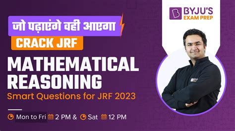 Ugc Net Maths And Reasoning Smart Questions For Jrf 2023 Nishant