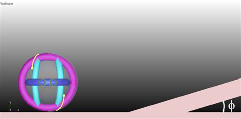 Schematic Space Of Rollrollers Locomotion Simulation Download