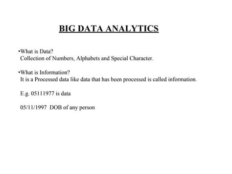 Unit 1 Big Data Analytics Fullpdf