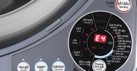 Why Does The Sharp Washing Machine Indicate The E4 Error