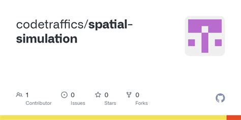 Github Codetrafficsspatial Simulation
