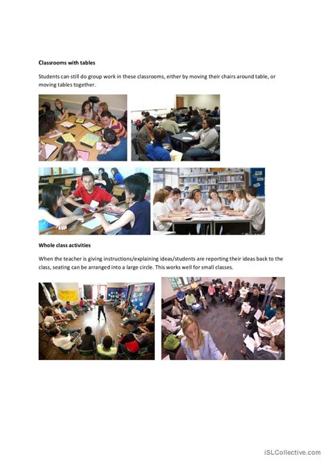 Communicative Classroom English Esl Worksheets Pdf And Doc