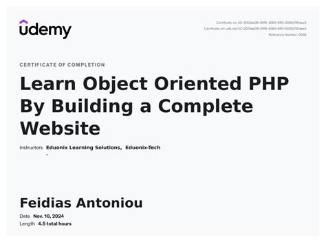 Feidias Antoniou On Linkedin Php Objectorientedprogramming
