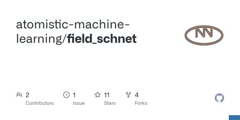 Github Atomistic Machine Learningfieldschnet