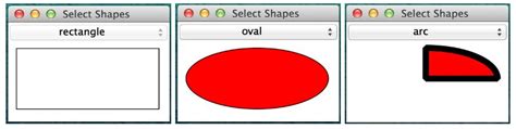 Solved Display A Selected Shape Write A Program In Chegg