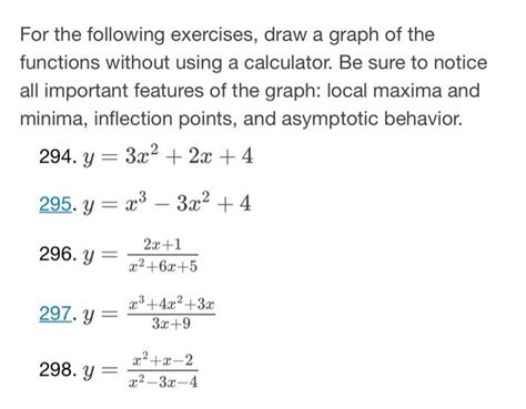 For The Following Exercises Draw A Graph Of The Chegg