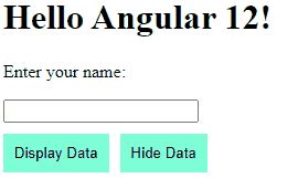 Show And Hide In Angular Delft Stack