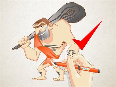 How To Draw A Caveman 7 Steps With Pictures WikiHow