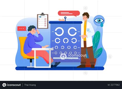 Best Eye Checkup Illustration Download In Png And Vector Format