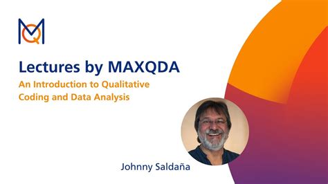 An Introduction to Qualitative Coding and Data Analysis with Johnny Saldaña - YouTube