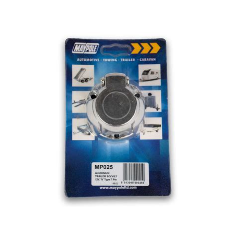 Maypole Aluminium Trailer Socket 7 Pin Ballina Motor Care