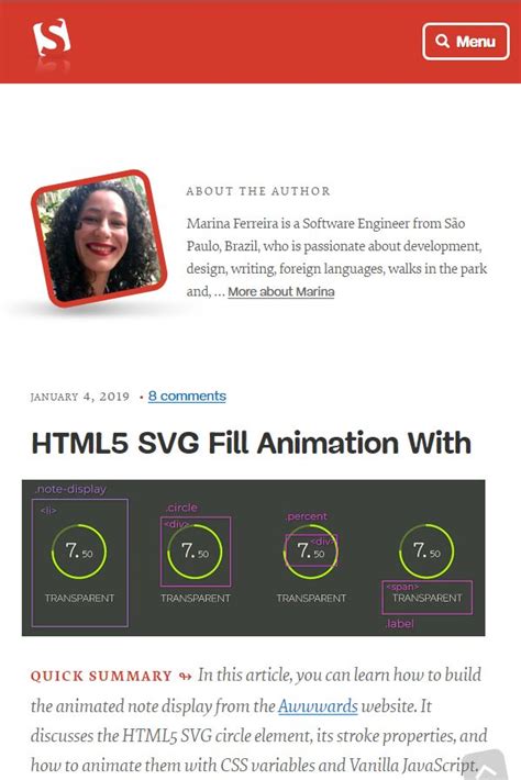 Html5 Svg Fill Animation With Css3 And Vanilla Javascript — Smashing