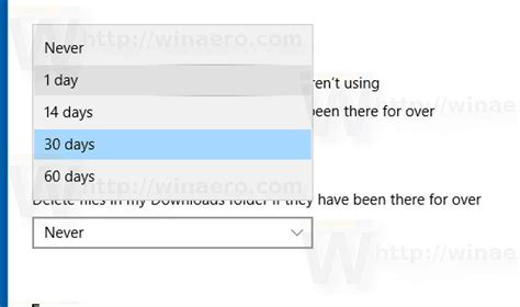Change Days After Which To Empty Windows Recycle Bin