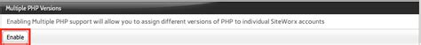 Enable Multiple Versions Of Php On An Interworx Server Base Conocimiento Español