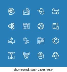 Types Crm Systems Line Icons Set Stock Vector Royalty Free 1838718244