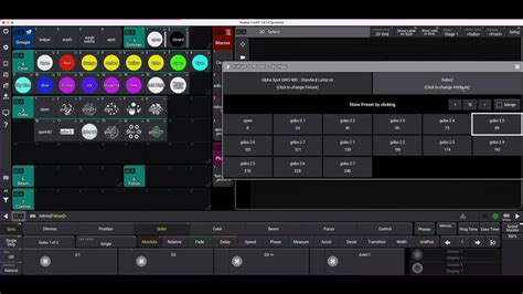 Grandma3 Lua Plugin Creating Presets Based On Fixture Files Youtube